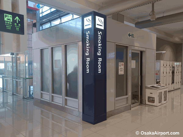 Smoking Rooms at Kansai International Airport (KIX) - OsakaAirport.com